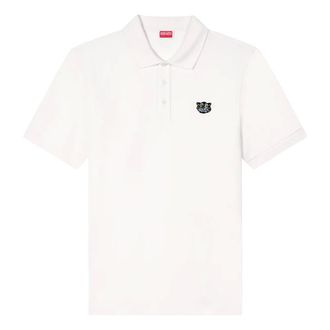 Kenzo Homme, Tops, Beige, Taille: L Wild Tiger Slim Polo
