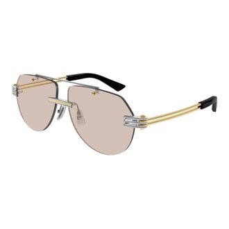 Bottega Veneta Femme, Accessoires, Noir, Taille: ONE Size Lunettes de soleil