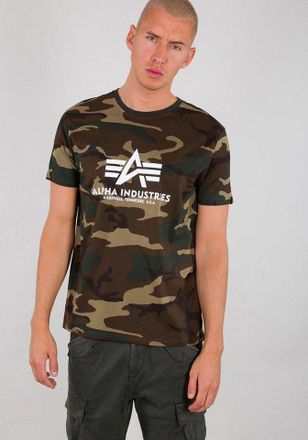 Alpha Industries T-Shirt Basic T-Shirt BL Camo