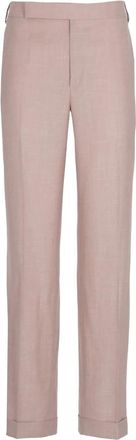 Lardini Femme, Pantalons, Rose, Taille: 40 FR Pantalon en Laine, Soie et Lin