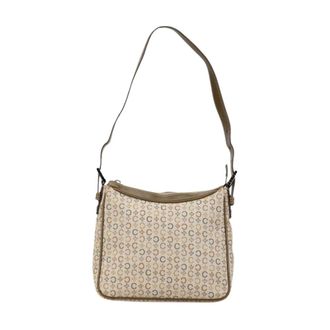 Celine Pre-owned C Macadam Canvas Schultertasche - - Pre-owned - Damen - Braun - ONE SIZE