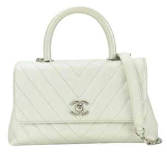 Chanel Pre-owned Pearl Vintage Handbag - - Pre-owned - Damen - Wei&szlig; - ONE SIZE