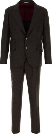 Brunello Cucinelli Herren, Anzüge, Schwarzk, MGröße