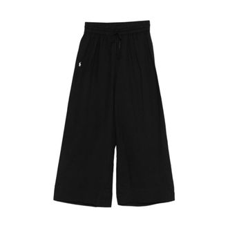 Polo Ralph Lauren Femme, Pantalons, Noir, Taille: 38 FR Wide Pantalons