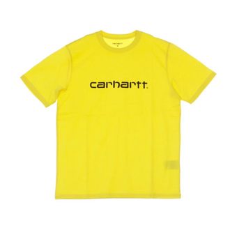 Carhartt Work in Progress Homme, Tops, Jaune, Taille: XL T-Shirt Primula Carhartt Wip
