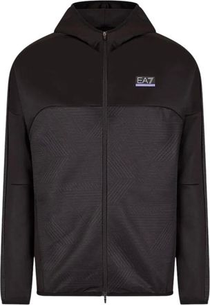 Emporio Armani Homme, Sweatshirts et sweats &agrave; capuche, Noir, Taille: XL Felpa