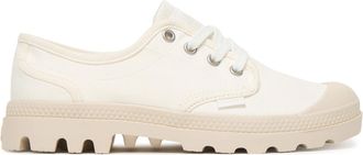 Palladium Sneakers aus Stoff Palladium Pampa Oxford 92351-100-M Wei&szlig;