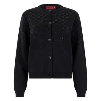 Gucci Damen, Strickwaren, Schwarzk, SGr&ouml;&szlig;e