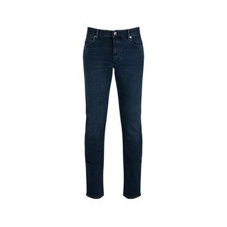 Closed Jeans slim en coton m&eacute;lang&eacute;