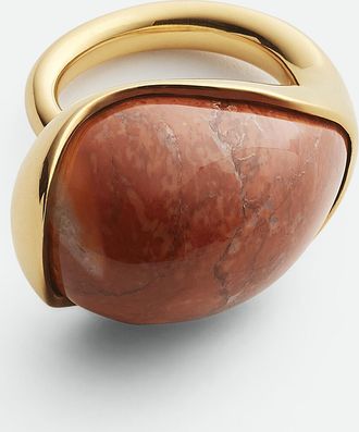 Bottega Veneta Gro&szlig;er Drop Marmor Ring - Bottega Veneta