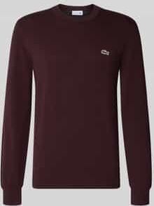 Lacoste Regular Fit Pullover aus Baumwoll-Mix