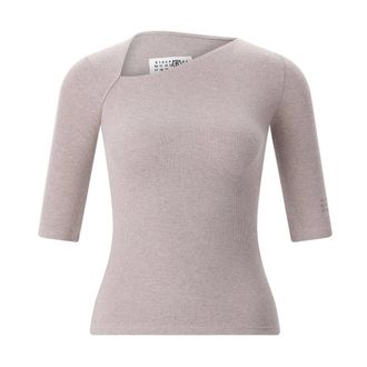 Maison Margiela Damen, Strickwaren, Beige, XSGr&ouml;&szlig;e