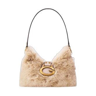Guess Sac bandouli&egrave;re mini Camden - Femme - Sacs - Blanc - Taille: ONE Size