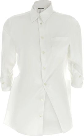 Junya Watanabe Femme, Blouses et Chemises, Blanc, Taille: 40 FR Asymmetric Shirt