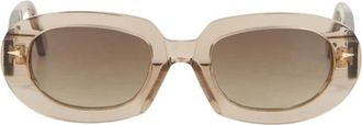 Ahlem Femme, Accessoires, Beige, Taille: ONE Size Lombards Lunettes de soleil
