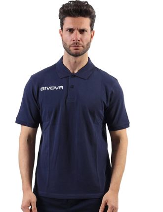 Givova polo sommer, blau, 3XL