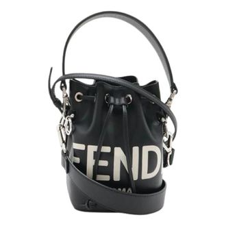 Fendi Pre-owned Mon Tresor Leather 2way Bag - - Pre-owned - Damen - Schwarzk - ONE SIZE