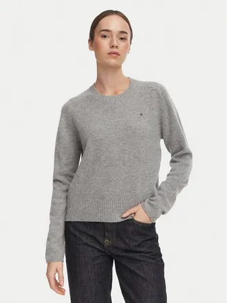 Tommy Hilfiger Pullover WW0WW51432 Dunkelgrau Regular Fit