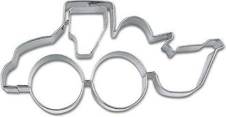 St&auml;dter Ausstechform, Edelstahl, Silber, 10 cm