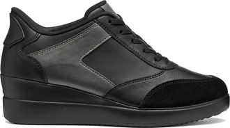Geox Halbschuhe Geox D Stardust Plus D680QB 5422 C9999 Schwarz