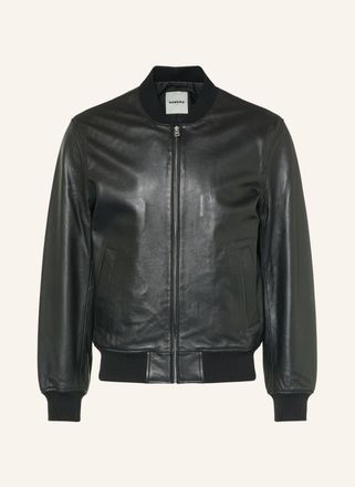Sandro Sandro Lederblouson schwarz