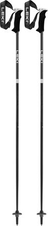 Leki Damen Elite Lady Skistöcke, Black-Dark Anthracite-White, 115CM