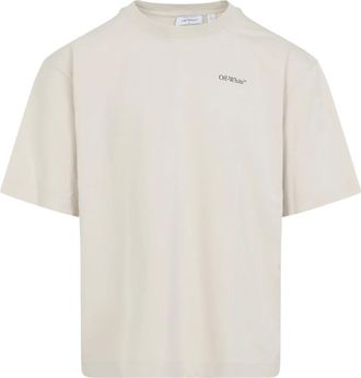 Off-white Homme, Tops, Beige, Taille: M Half Arrow Skate T-shirt