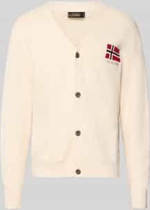 Napapijri Cardigan mit Logo-Stitching Modell TARANGER
