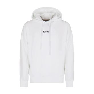 Disclaimer Homme, Sweatshirts et sweats à capuche, Blanc, Taille: M Sweat à Capuche Style Urbain Coton