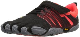Vibram Fivefingers V-Train, Fitnessschuhe, Schwarz (Black/Coral/Grey Black/Coral/Grey), 37 EU (6/6.5 UK)