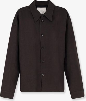 STUDIO NICHOLSON Wool and linen shirt - STUDIO NICHOLSON - gender_Man