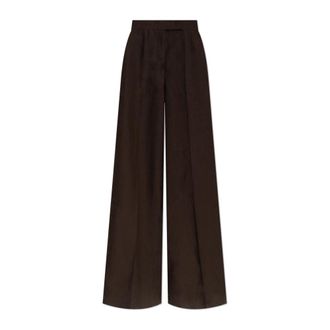 Max Mara Sequoia Wide-Leg Hose - - Trousers - Damen - Braun - S