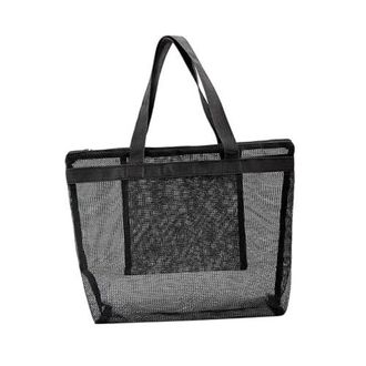 Hemoton Sac de Courses Pliable Filet Cabas de Plage Pochette de Rangement Grande Capacit&eacute;