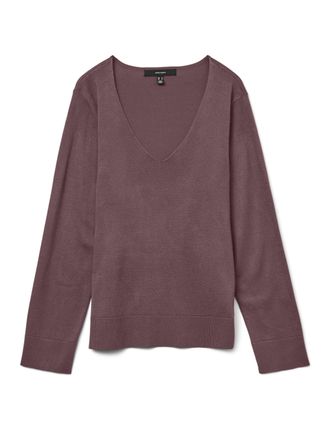 Vero Moda Vmsilje Ls V-Neck Pullover Ga Noos