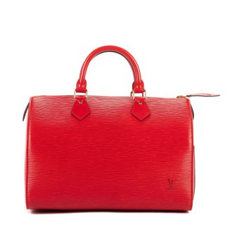 Louis Vuitton Crossbody Bags - Speedy 30 - Gr. unisize - in Rot - f&uuml;r Damen