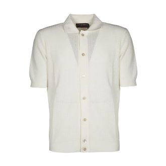 FILIPPO DE LAURENTIIS Homme, Chemises, Beige, Taille: S Short Sleeve Chemises