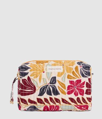 Vanessa Bruno Pochette Trousse Creme Multicolore