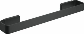 Cosmic NEA Handtuchhalter, gerade, Edelstahl, 400 mm, Dual Fixing, Mattschwarz