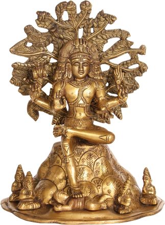 Exotic India dakshinamurti Shiva - Messing Statue