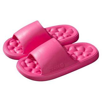 Generic cfpqv Pantoufles de bain antid&eacute;rapantes pour femme et homme - Chaussures de bain douces - Plates et confortables - Respirantes - Pour la maison, la pl