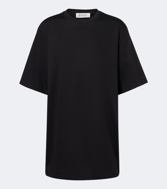 R&oacute;he R&oacute;he T-shirt en coton et soie m&eacute;lang&eacute;s