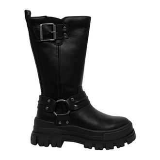 Buffalo Aspha Biker Boot Hi - - Shoes - Damen - Schwarzk - 38 EU