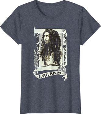 Bob Marley Official Legend Scroll One Love T-Shirt