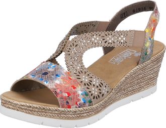 Rieker Damen Sandalen 61916-90 bunt Gr. 39