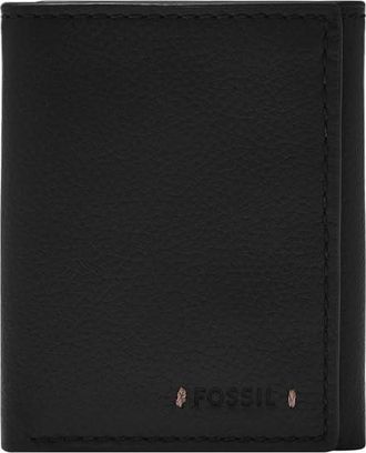 Fossil Carson Herren Schwarz Leder Geldb&ouml;rse, ML4738001