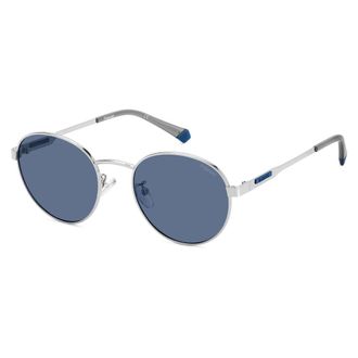 Polaroid unisex, Accessoires, Bleu, Taille: 49 MM Lunettes de soleil Palladium/Bleu