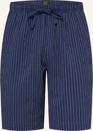 Schiesser Lounge-Shorts Mix + Relax blau