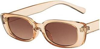 Generic Lunettes de soleil décoratives 2025 design petit cadre tir de rue lunettes de soleil décoratives hommes et femmes vacances en plein air (couleur : E, 