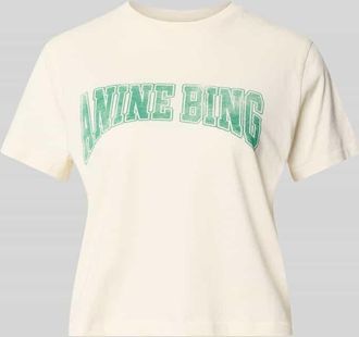 Anine Bing Regular Fit T-Shirt aus reiner Baumwolle
