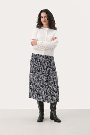 Part Two Strickjacke Classic fit white